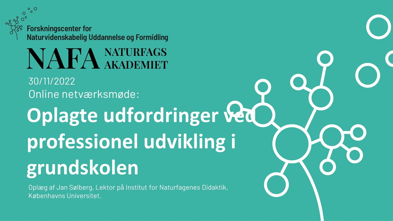 Jan Sølberg, oplæg på LSUL og NAFA/CESE netværksmøde den 30. november ...