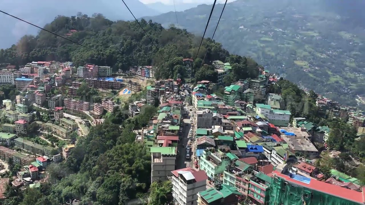 Cable Car View of Sikkim (Birds Eye View of Sikkim) | Ropeways In ...