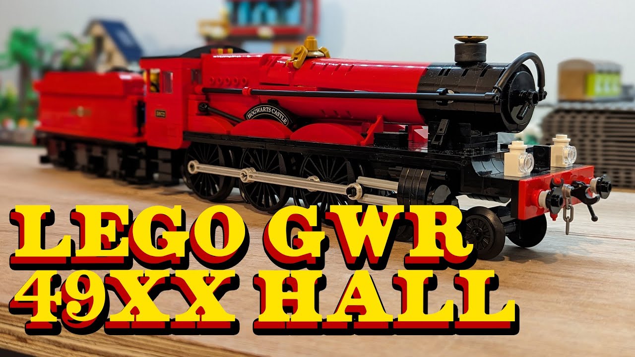 GWR 4900 Olton Hall built from Lego - YouTube