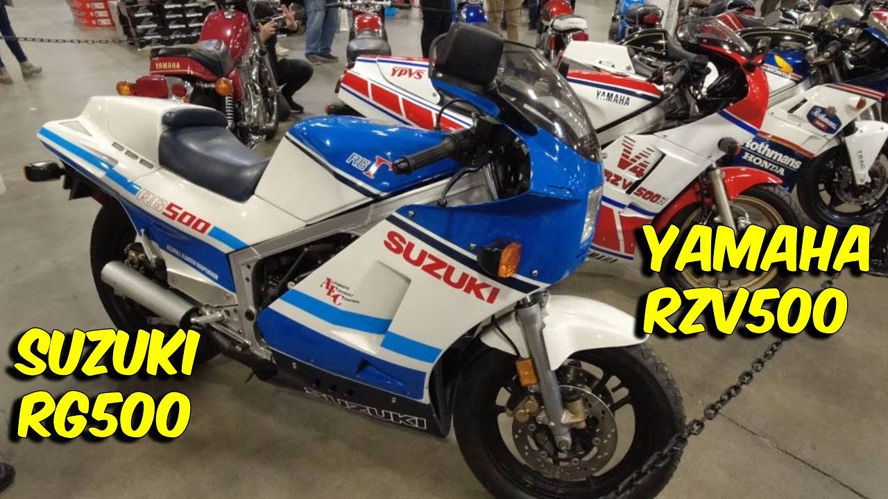 Yamaha 500 v4 and RG500, 2 iconic 500cc two stroke motorcycles of the ...