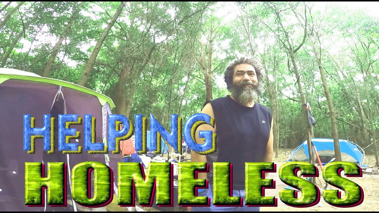 Feeding our Homeless Friend's Hot Meals, Providing Bibles, Giving Tents ...