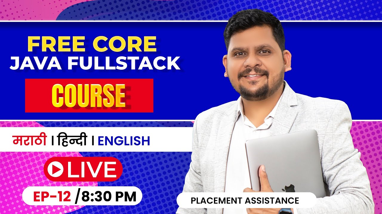 Java Full Stack Tutorial for Beginners | Learn Java Step-by-Step | 100% ...