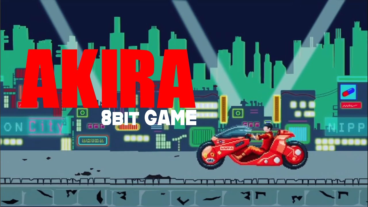 AKIRA 8bit GAME - YouTube