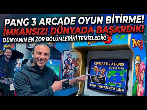 Pang 3 Tüm Bölümleri Bitirme! SONU EFSANE Atari Salonu BİLAL44 #fightcade #nostalji