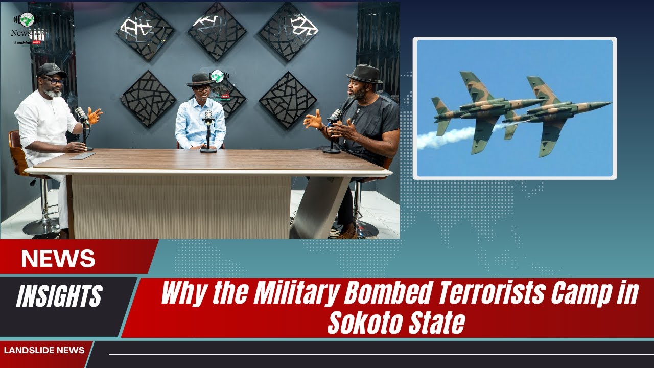 Why the Military Bombed Terrorists Camp in Sokoto State | Nigerians Reacts - YouTube