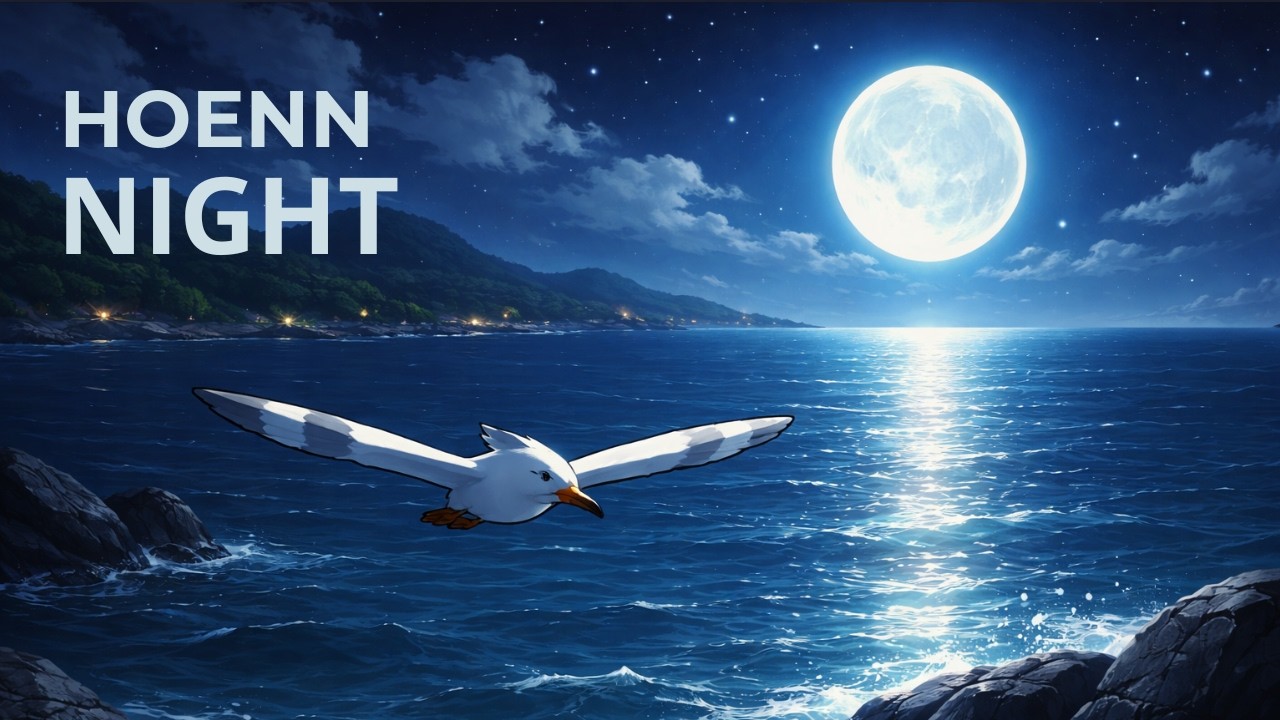 Hoenn Night 🌙 Pokémon Inspired Relaxing Music - YouTube