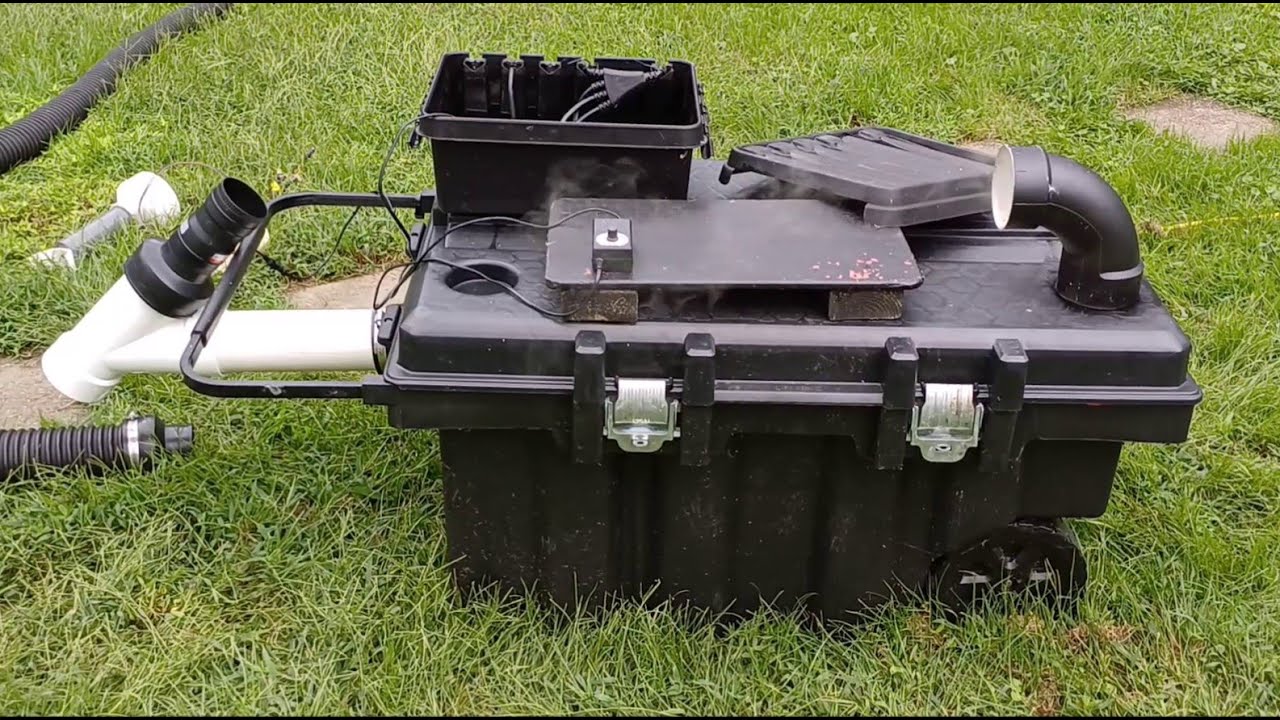 Ultrasonic Fog Chiller- WYE Fitting Experiment/Fail #2 - YouTube