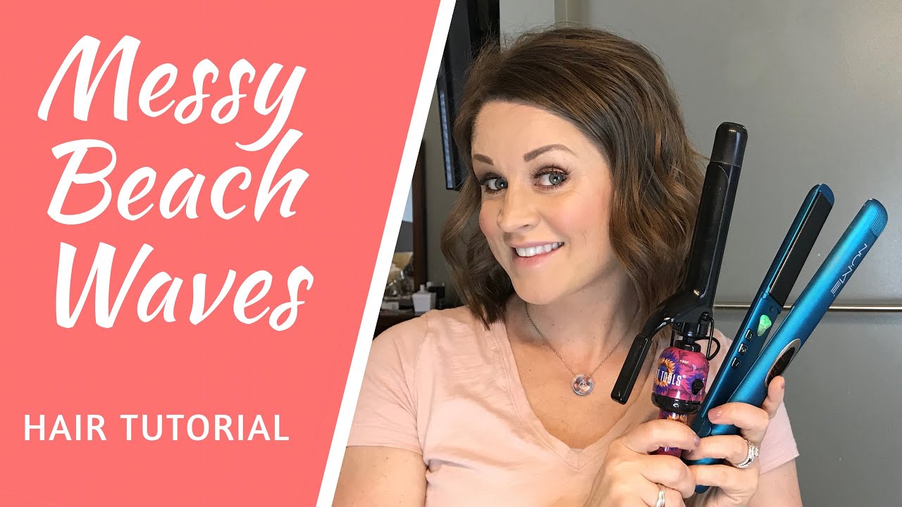 Beach Waves Hair Tutorial Youtube