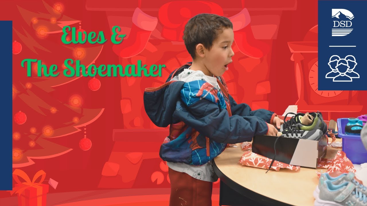 Annual Elves and The Shoemaker event warms the soles - YouTube