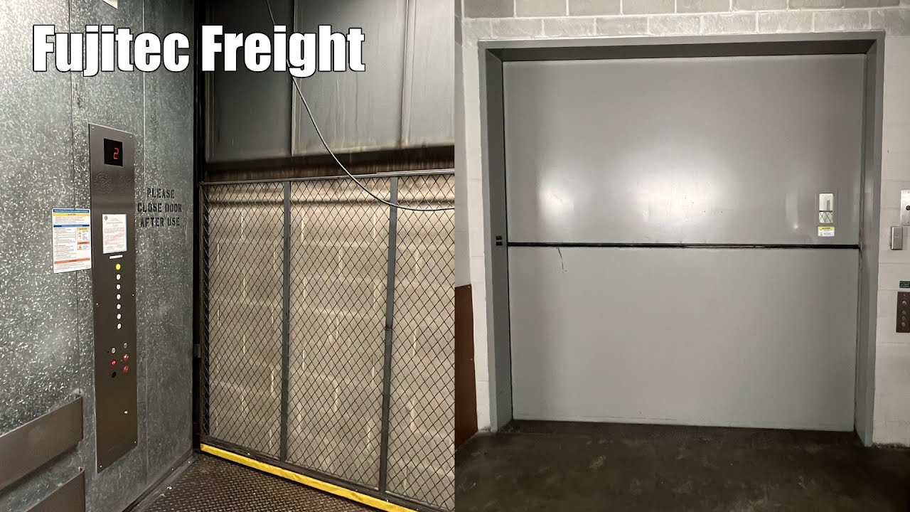 FAST Fujitec Freight Elevator at 900 N Michigan in Chicago IL - YouTube