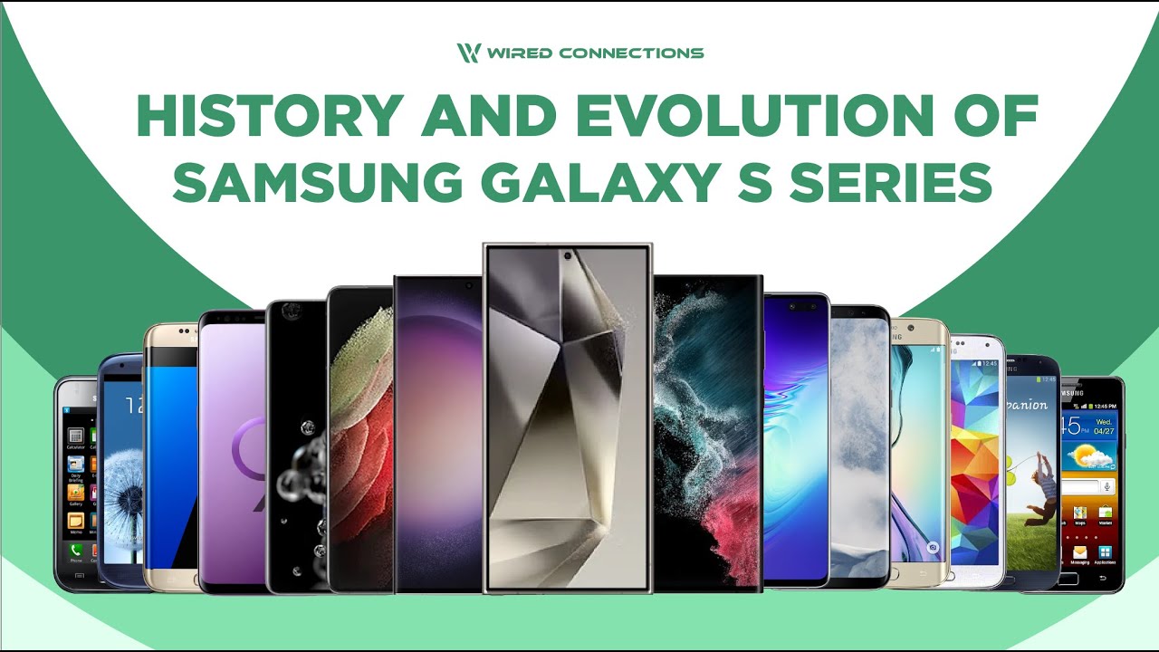 HISTORY and EVOLUTION of Samsung Galaxy S Series (2010-2024) - YouTube