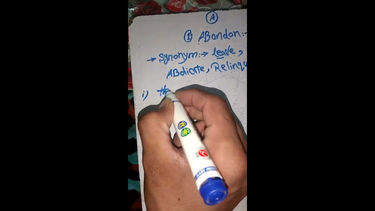 Abandon And It s Synonyms YouTube abandon-and-it-s-synonyms-youtube