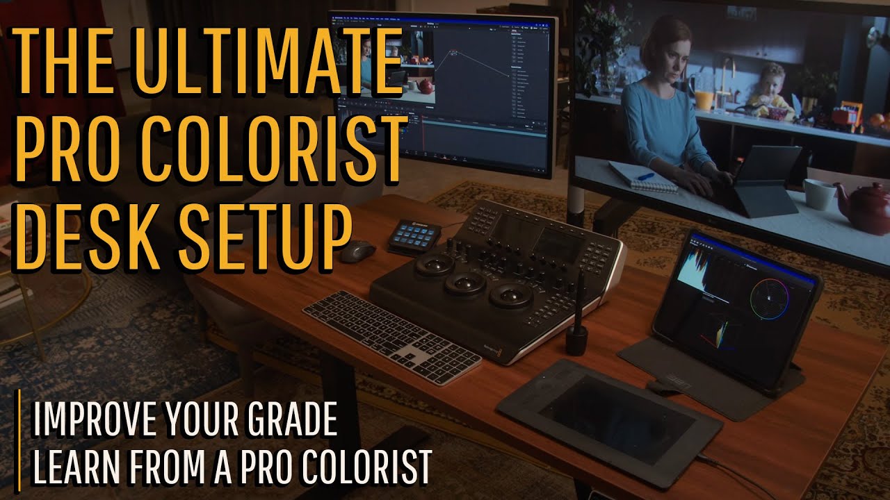 Pro Colorist Desk Setup 2023 - YouTube