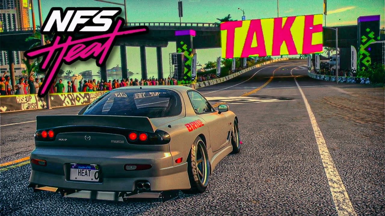 Mazda rx7 Drift NFS HEAT - YouTube
