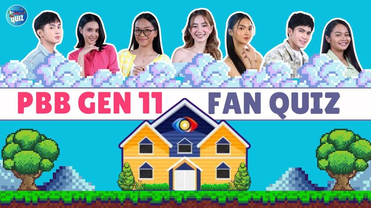 PBB Gen 11 Fan Challenge | 20 Questions Only 🏠 - YouTube