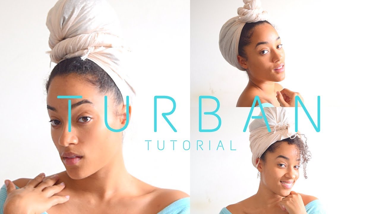 EASY Turban/Head Wrap Tutorial | 3 WAYS - YouTube