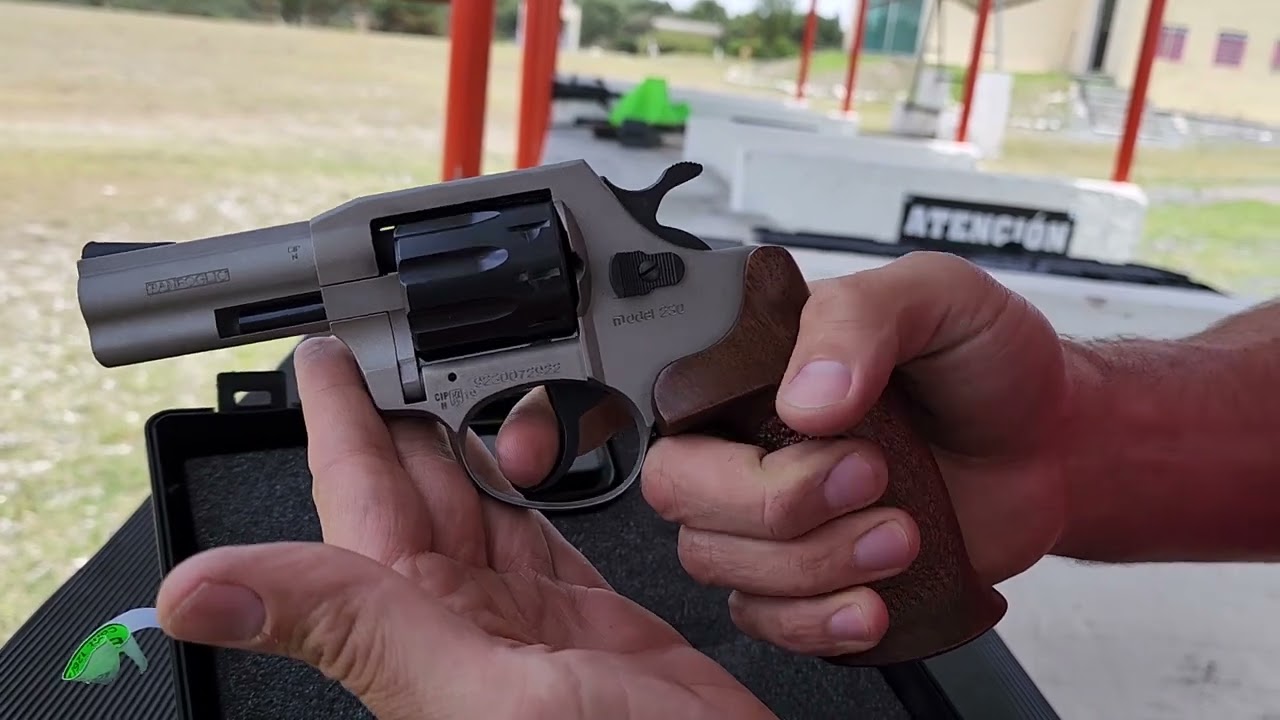 Review Revolver Tanfoglio modelo 230 cal .22lr sedena dcam - YouTube