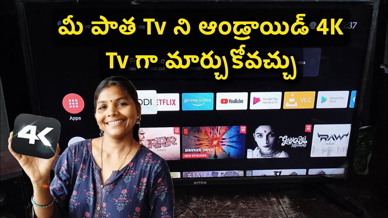 Normal Tv Into Android Smart TV | Mi 4k Box Full Review in Telugu - YouTube