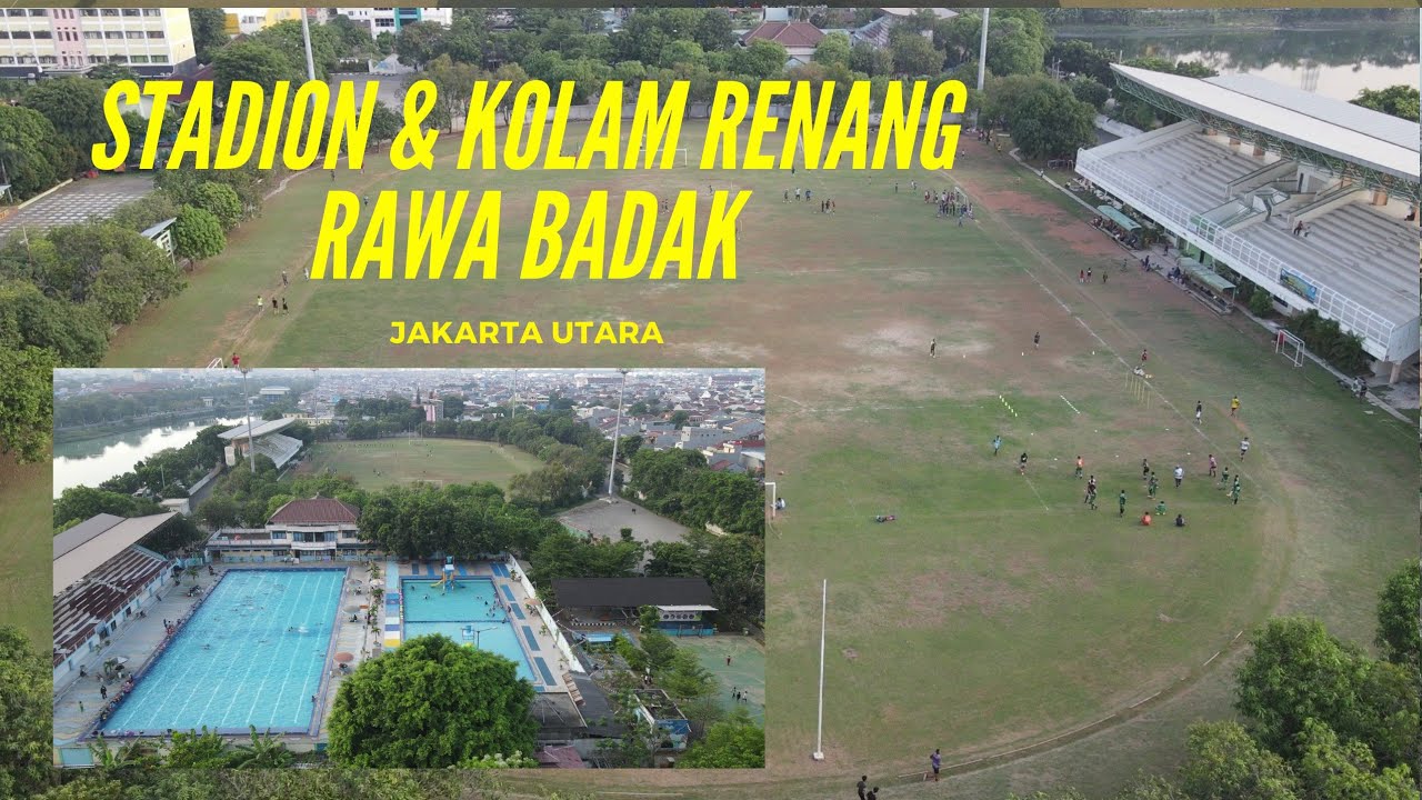 stadion & kolam renang rawa badak jakarta utara - YouTube