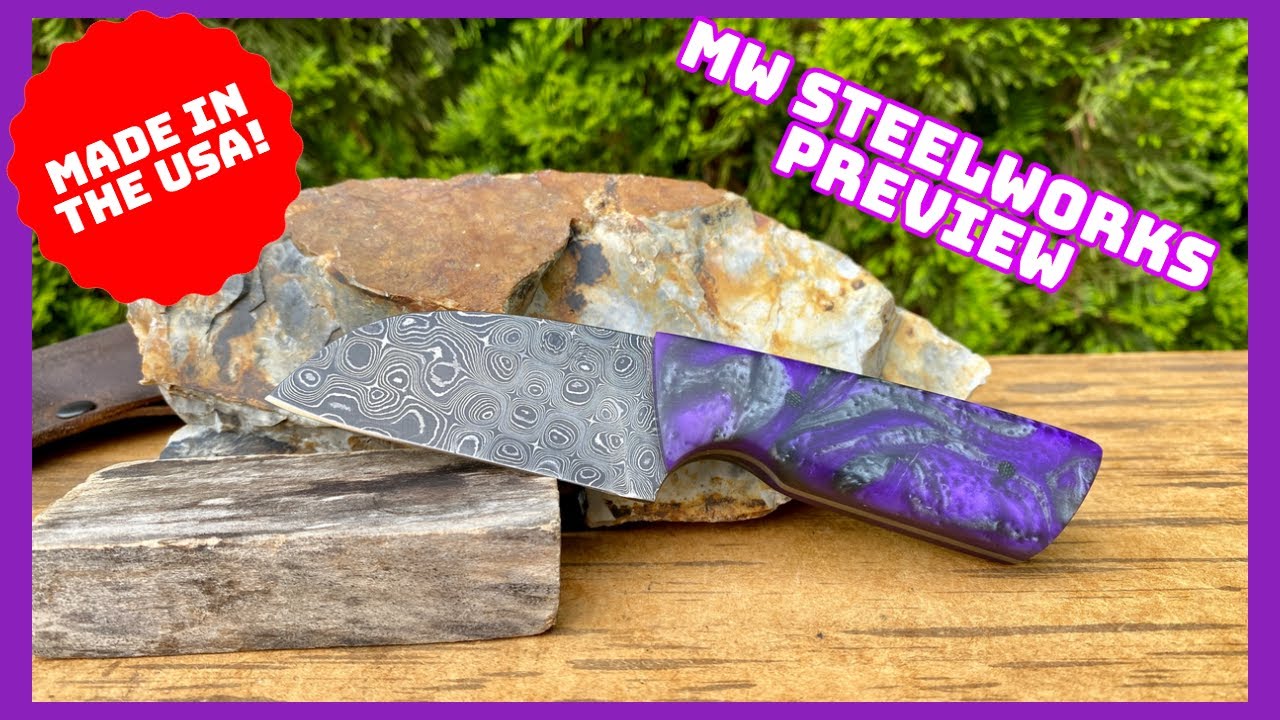 MW Steel Works Preview: Knives Made in the USA! - YouTube