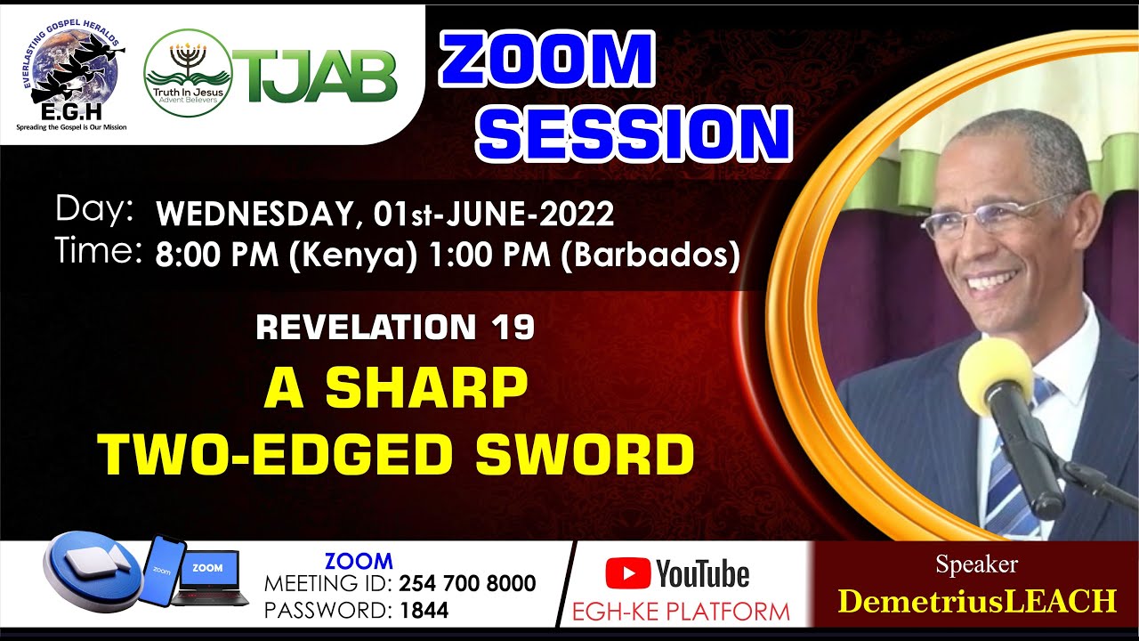Revelation 19 -A SHARP TWO-EDGED SWORD -By Elder Demetrius - YouTube