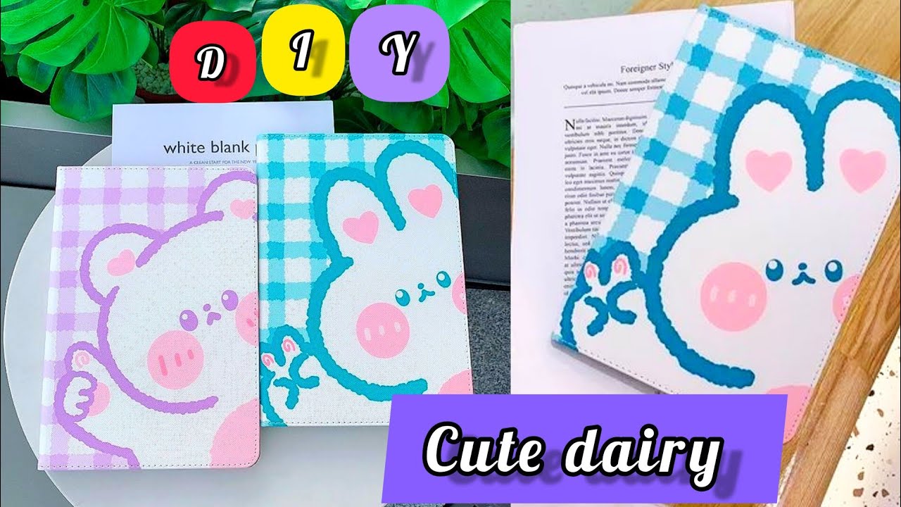 🌈 how to make journal dairy/ school hack/ easy/ paper craft/Diy craft ...