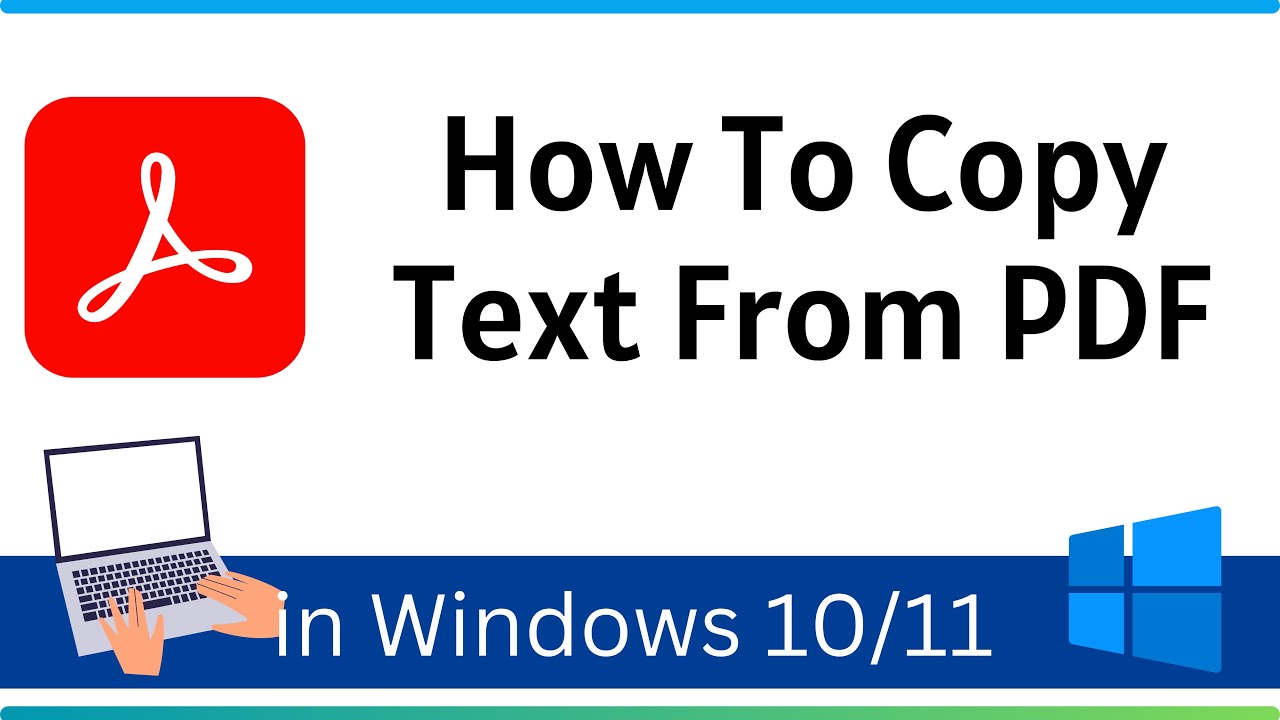 How To Copy Text From PDF - YouTube