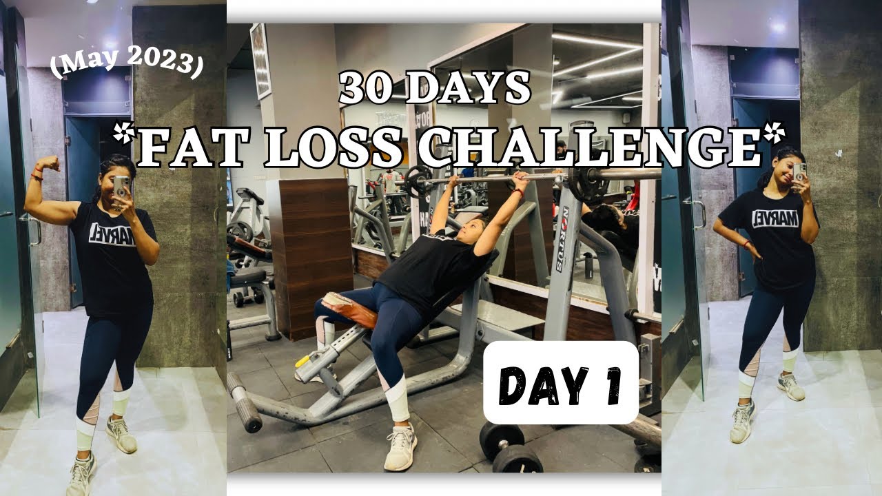 Day 1 of 30 DAYS Fat Loss Challenge/ FAT to FIT Challenge /*Daily ...