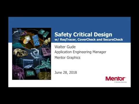Safety Critical - ReqTracer, CoverCheck, and SecureCheck - YouTube
