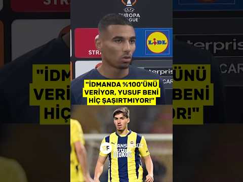 Yusuf Akçiçek, Lyon maçı performansıyla ağabeylerinden de alkış aldı! Djiku'dan değerli sözler...