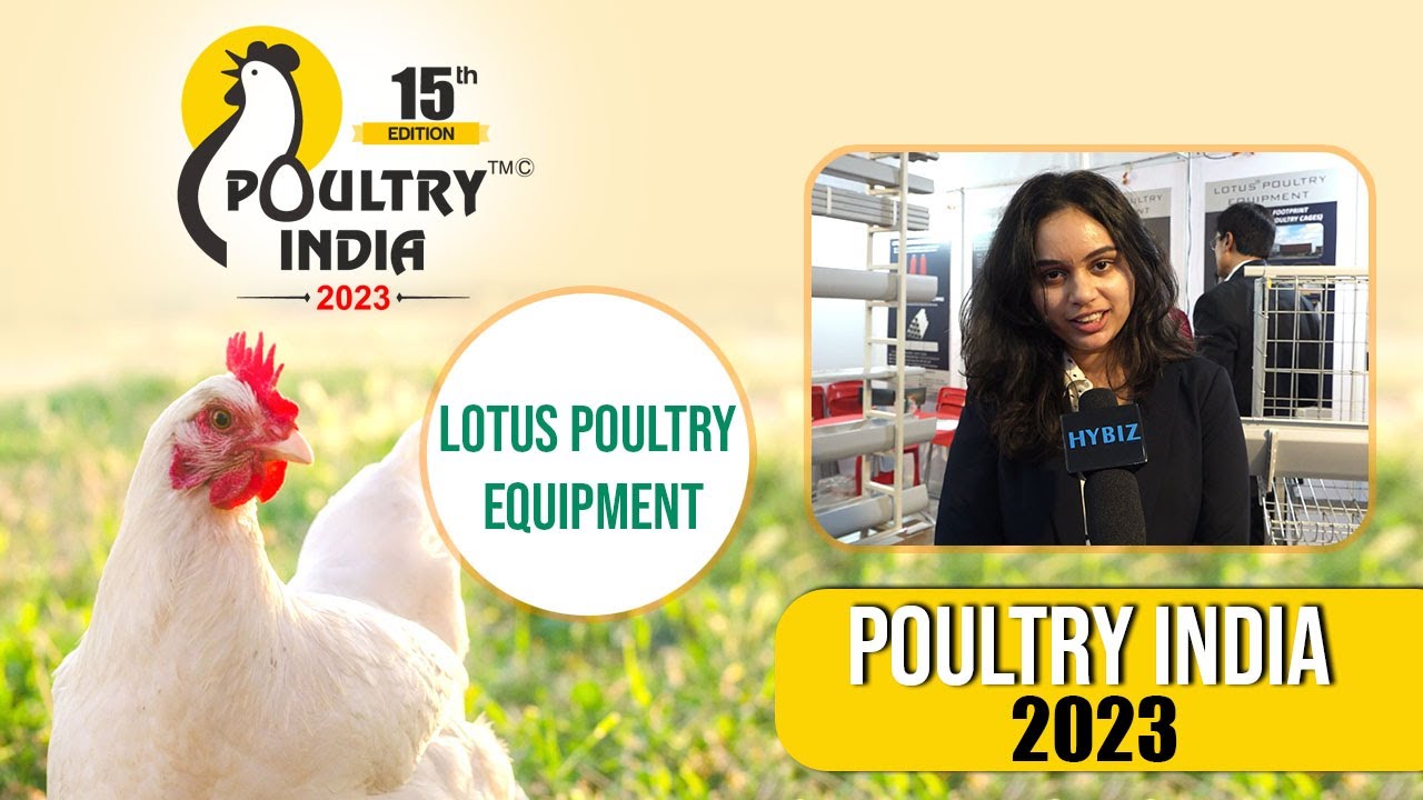 Layer Cage Feed | Lotus Poultry Equipments | Poultry India 2023 - YouTube