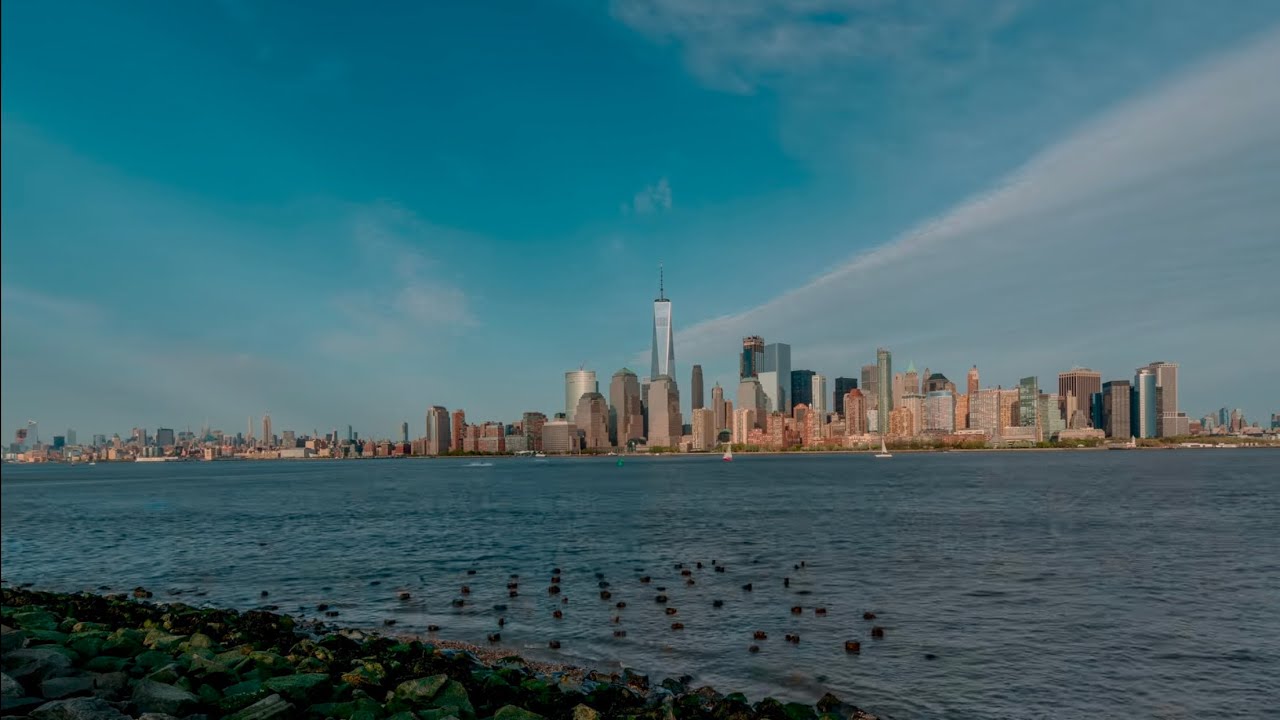 4k New York City Skyline Time Lapse HDR (HLG) - YouTube