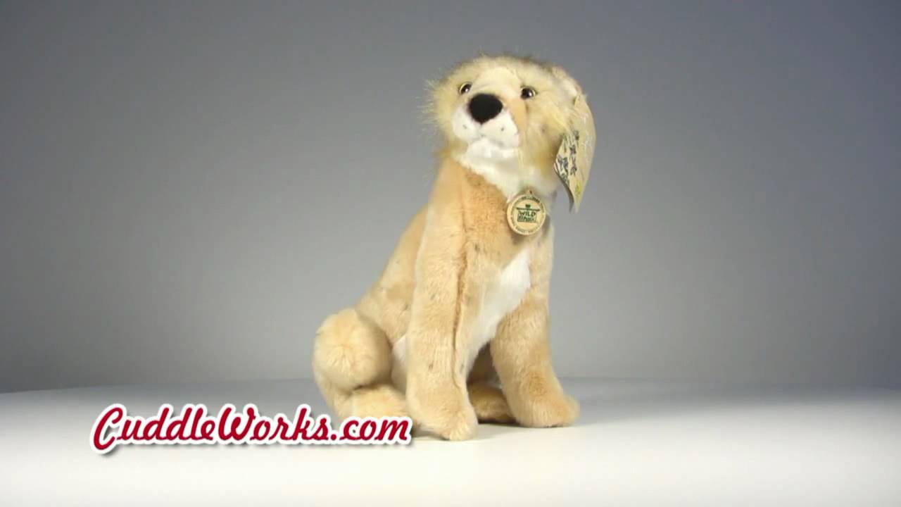 Cheetah Stuffed Animal at CuddleWorks.com - YouTube