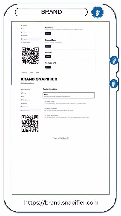 Snapifier : Brand Snapifier Wepasnap ~20 Second Scroll + URL (Vertical Video Frame Surround Edit ...