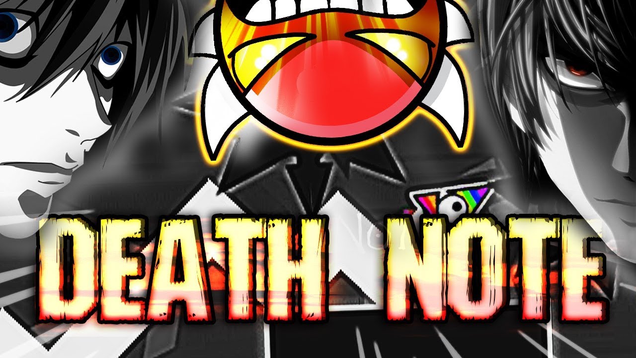 DEATH NOTE 100% [INSANE DEMON] - BY RUF - GEOMETRY DASH [2.1] - YouTube