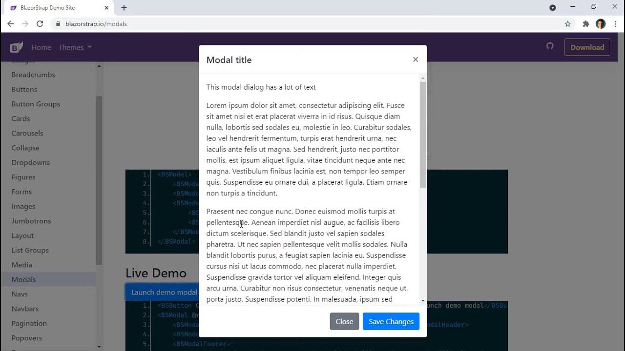 Exploring the BlazorStrap Library - Installation and Examples | Blazor - YouTube