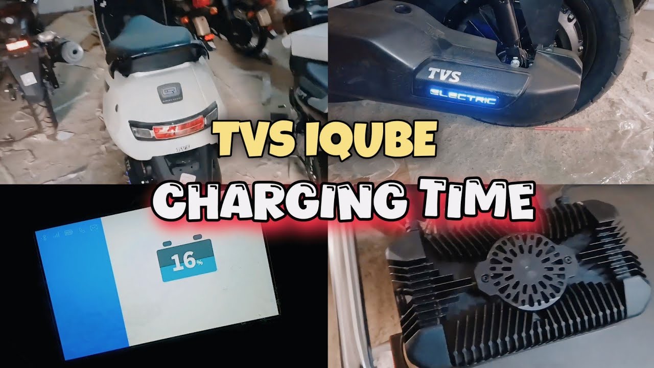 TVS IQube Charging Time ⏲️ - YouTube