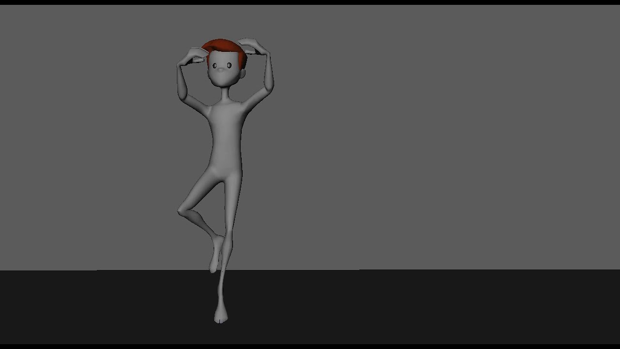 Ballet Dance Animation in Maya - YouTube