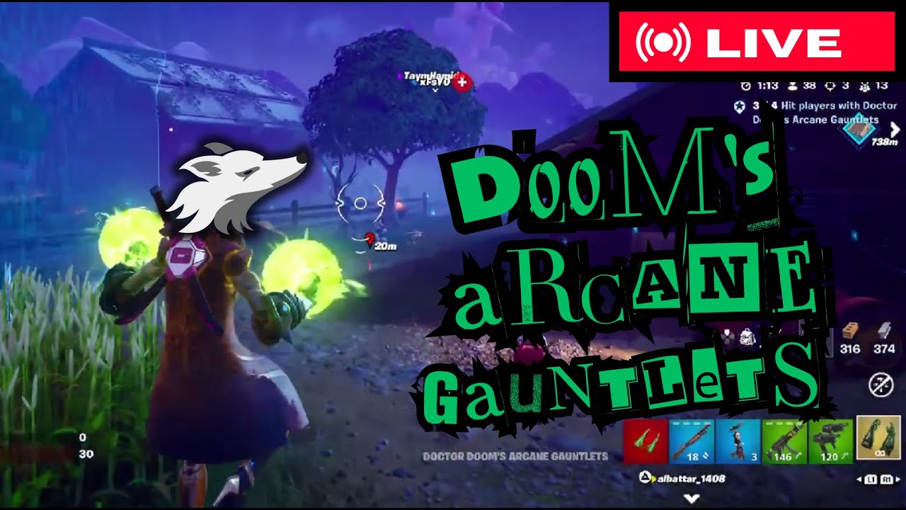 🔴 Fortnite: Dr. Doom's Arcane Gauntlet Showdown! - YouTube