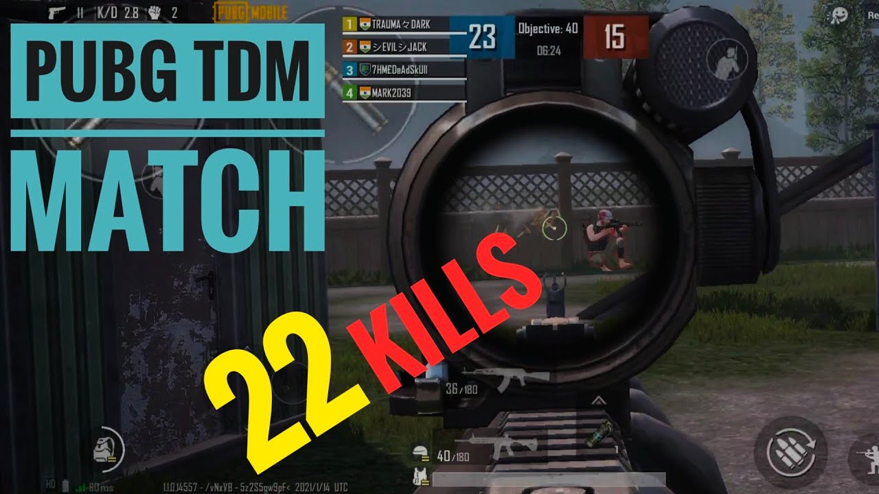 PUBG TDM match.............. ഇജാതി മാച്ച് - YouTube
