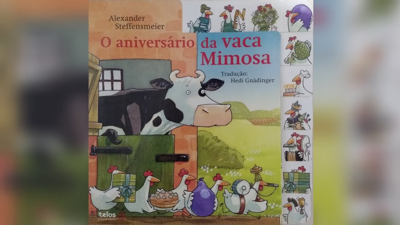 O aniversário da vaca Mimosa - Leitura infantil - YouTube