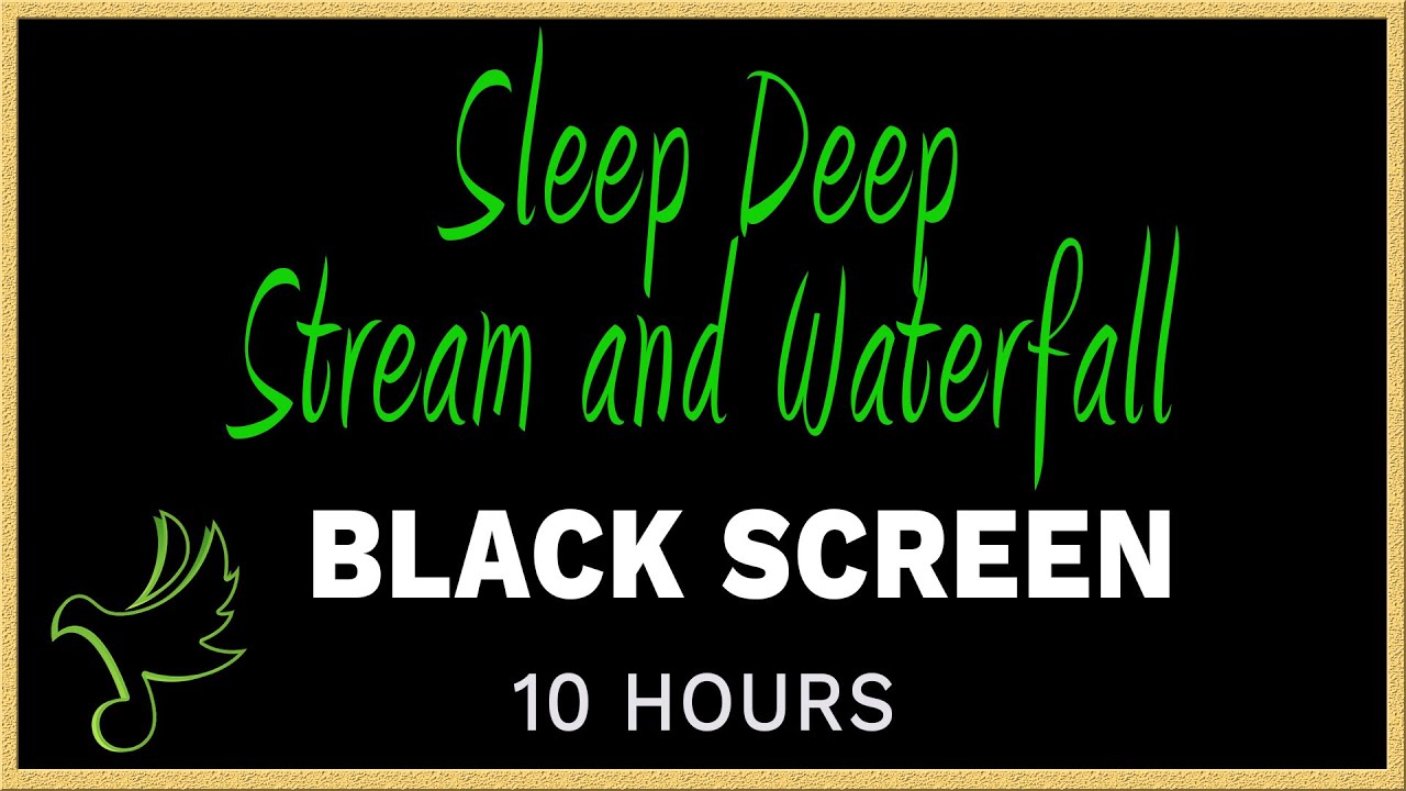 Lose Yourself in Ultimate Babbling Brook ASMR Sleep of Your Life! Chase ...