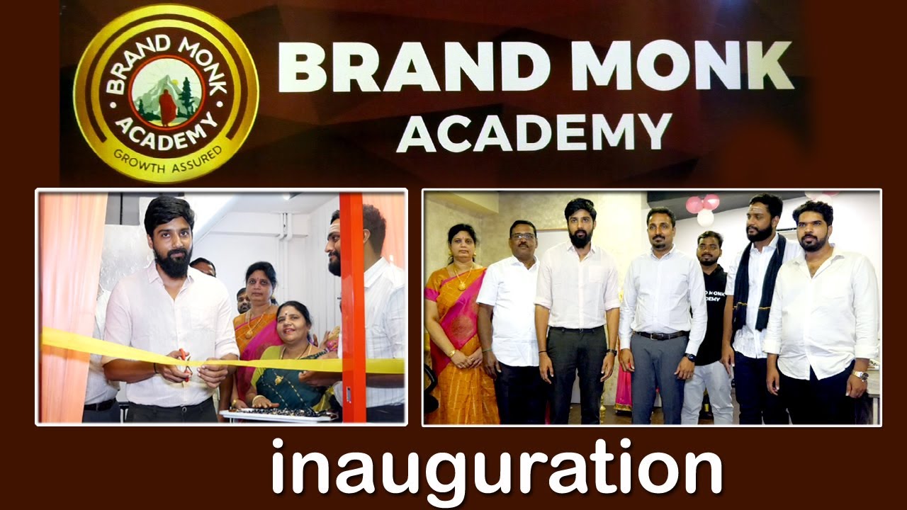 Brand Monk Academy inauguration function - YouTube