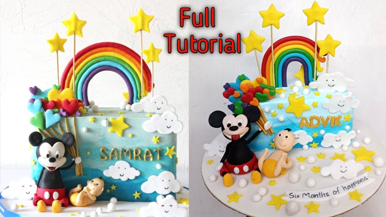 Mickey Mouse 2nd Birthday Cake