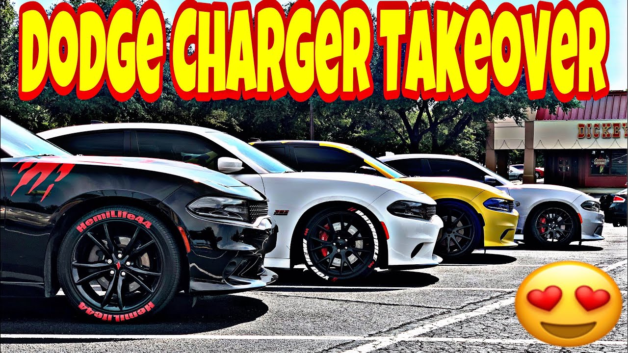 We Brought The Cars Out Today!!!! Dodge Charger Takeover!!! - YouTube