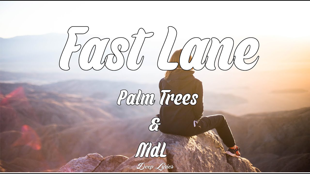 Palm Trees X MdL X Abi F Jones - Fast Lane (Lyrics) 🎵 - YouTube