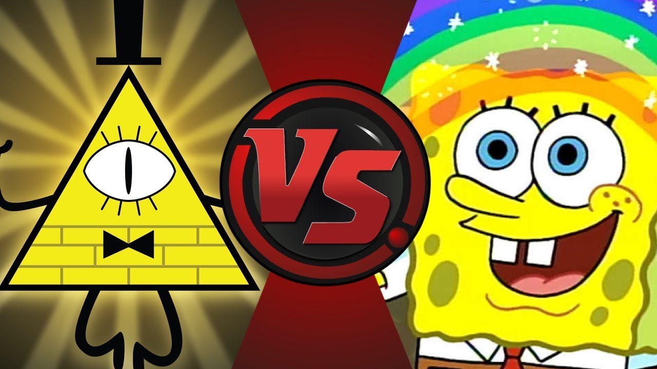 Bill Cipher vs SpongeBob SquarePants! Cartoon Fight Night Episode 58 ...