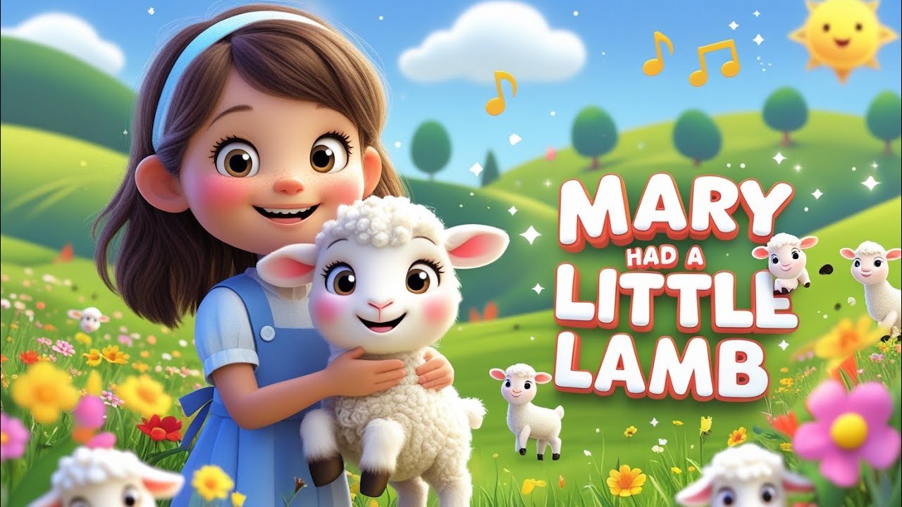 Mary had a little lamb little lamb little lamb song for kids - YouTube