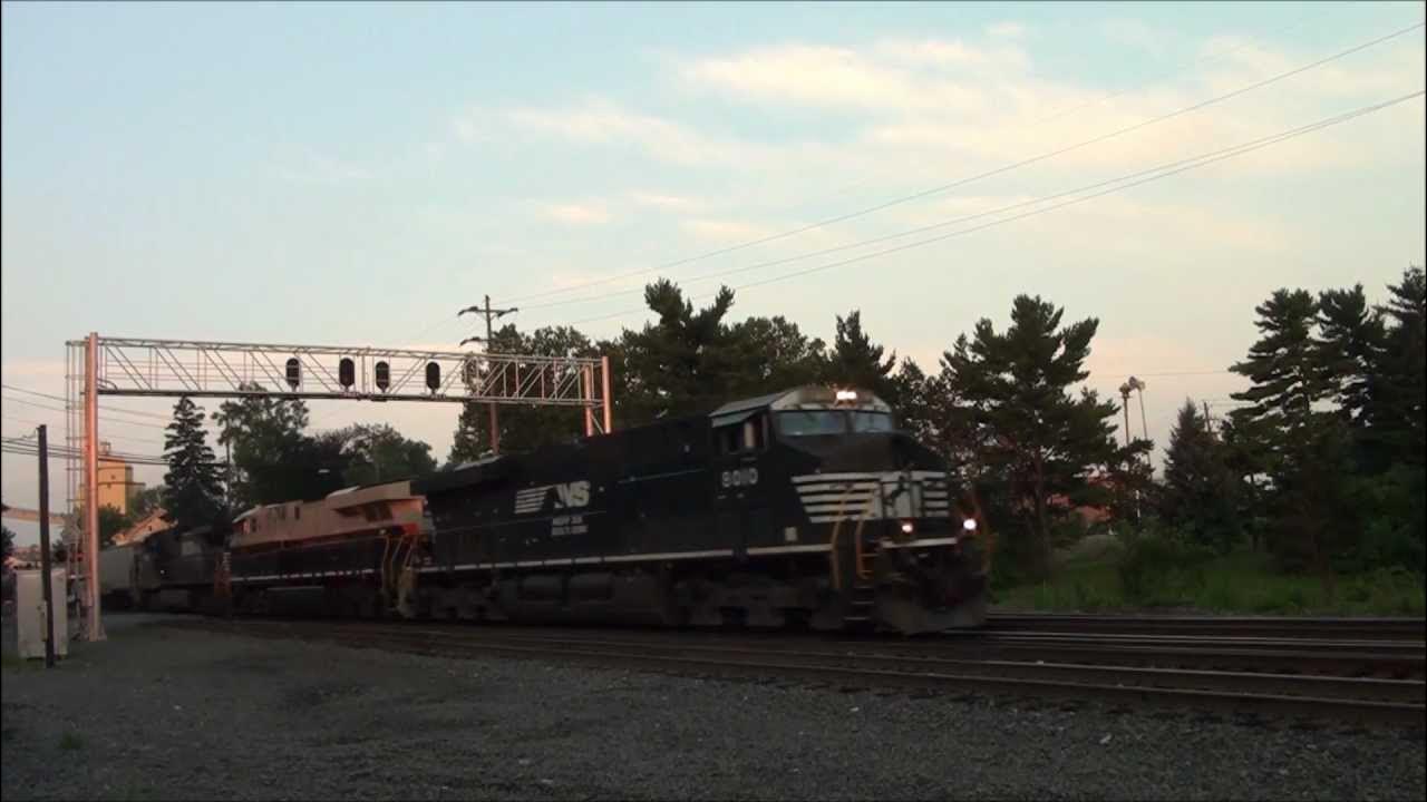 NS 68Q with NS 8101 - Central of Georgia - YouTube