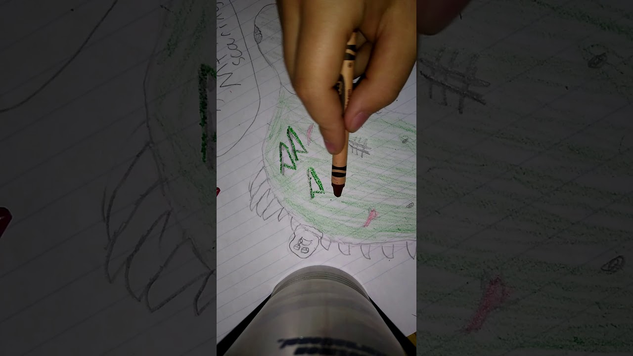 Coloring SCP-682 and SCP-999. pt 1 - YouTube